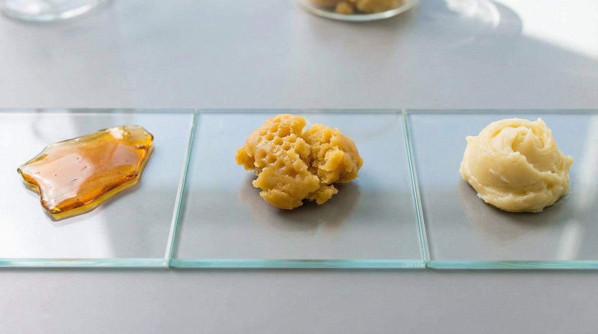 What Are Cannabis Concentrates: Wax, Shatter, Budder and How They Diff